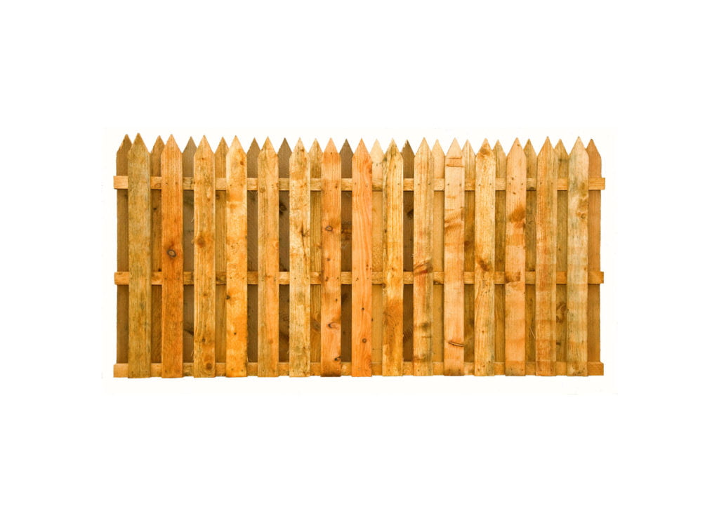 Picket Fencing Panel Double Sided | Fencing Panels