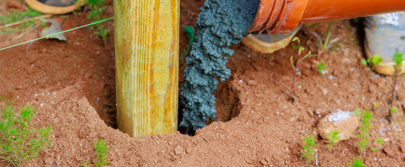 How to keep your fence posts secure in wet and windy weather
